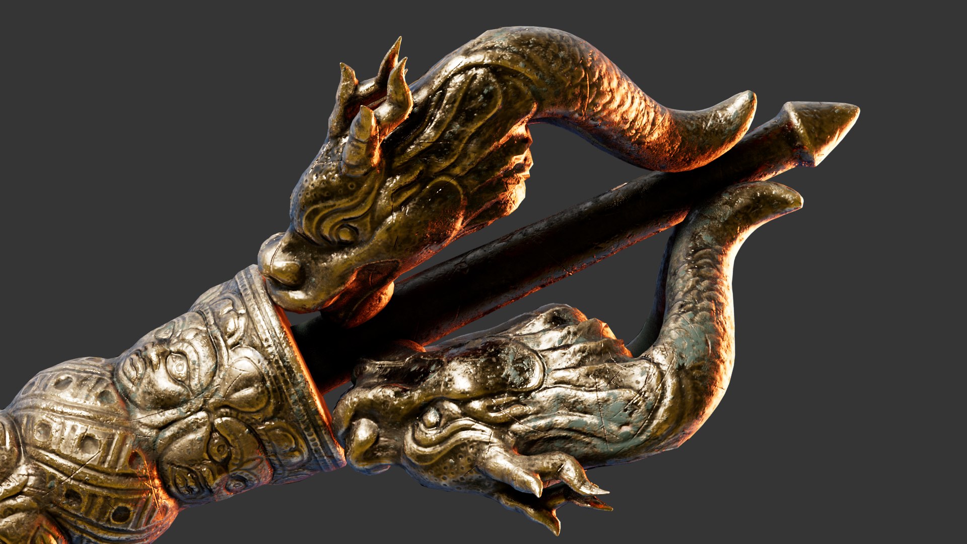 3D Vajra Dorje Relic - TurboSquid 2454953