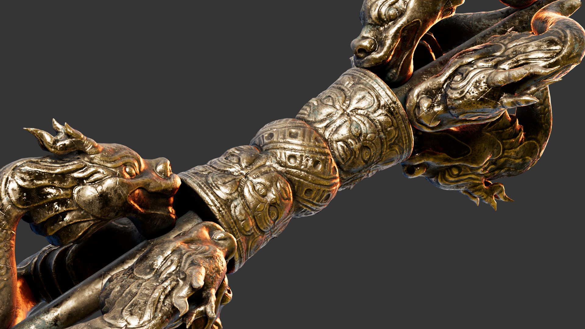 3D Vajra Dorje Relic - TurboSquid 2454953