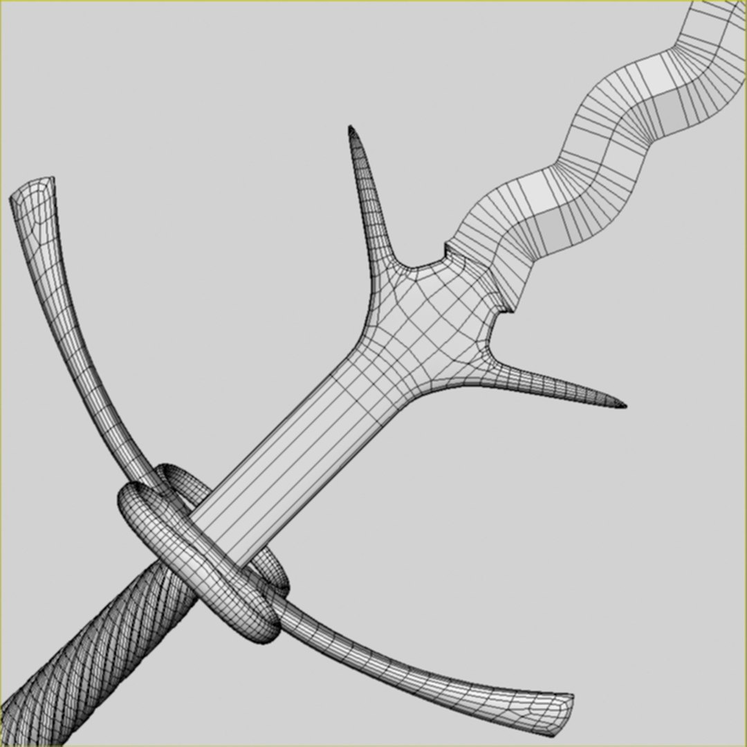 3d Model Sword