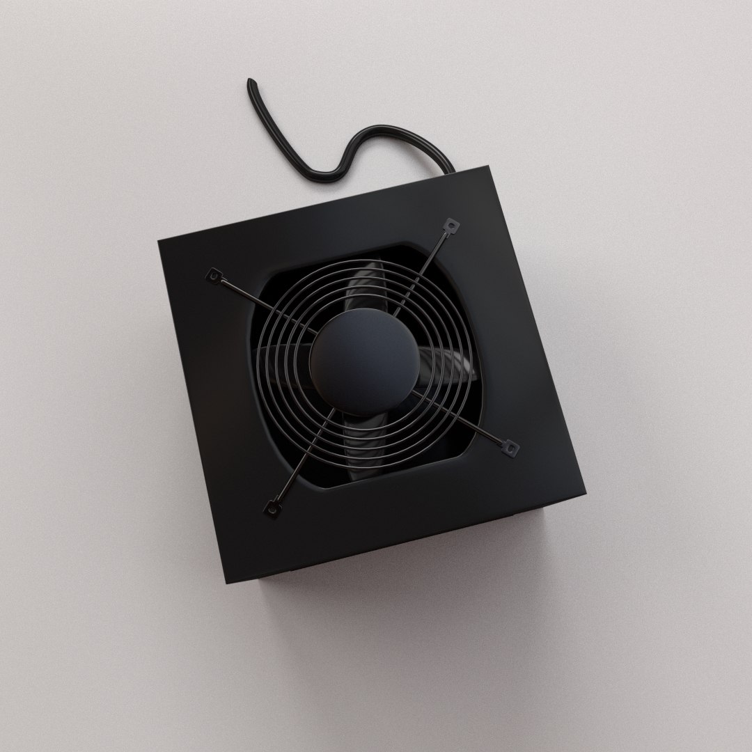 3D Model Power Supply Unit - TurboSquid 1375766