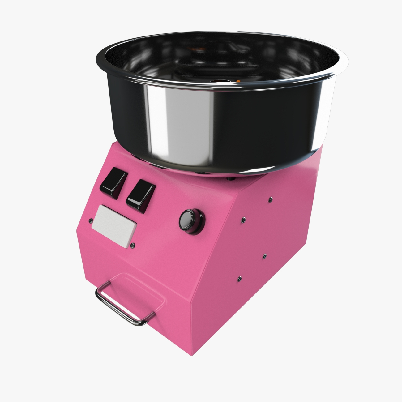 cotton candy machine 3d model