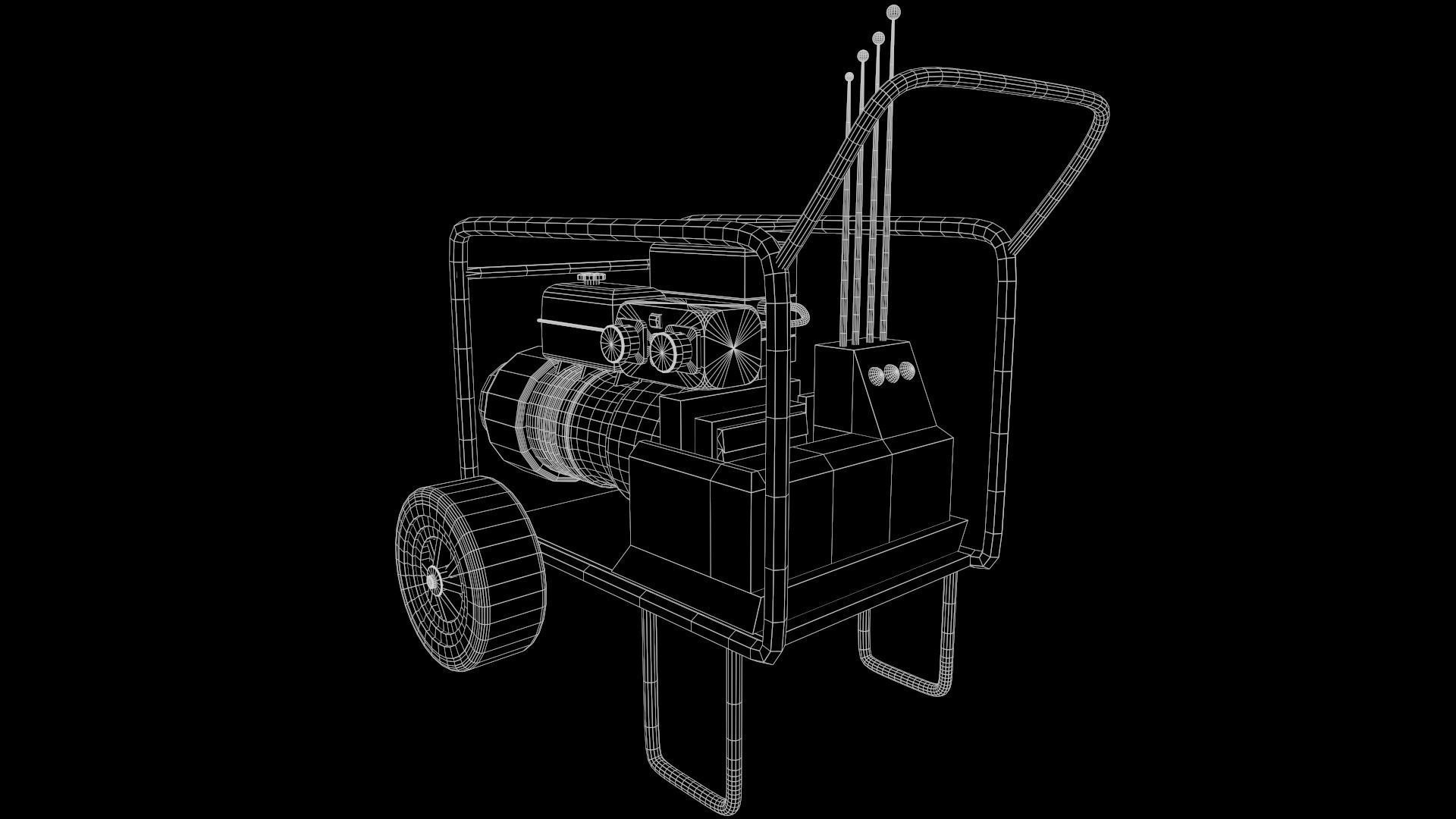 3D Generator Game Ready Low Poly PBR 3D Model model - TurboSquid 2183109