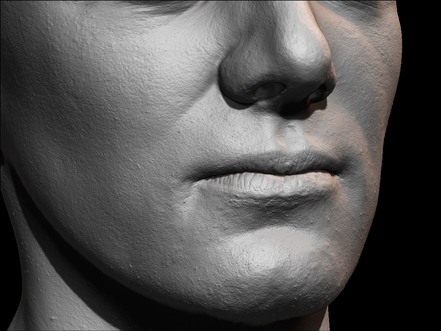 3D Male Face Uv Model | 1142549 | TurboSquid