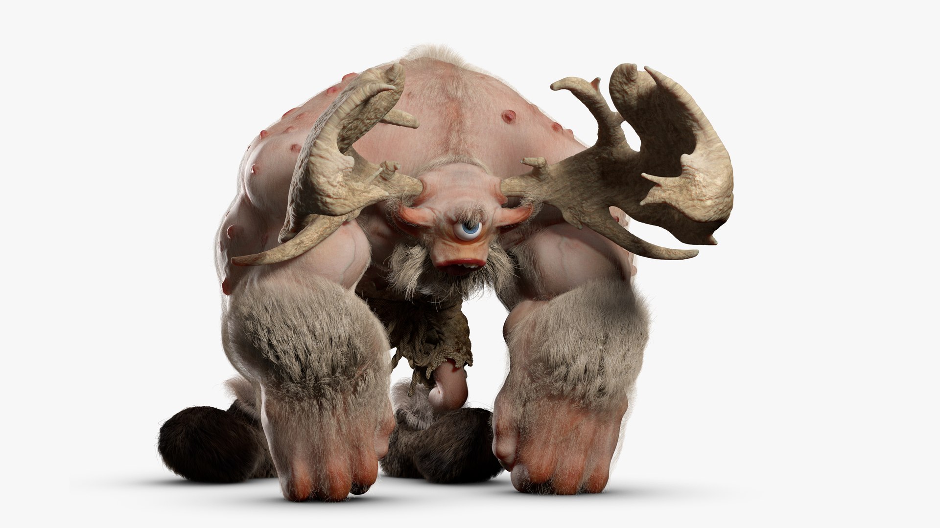 Cyclops Troll 3D - TurboSquid 1975299