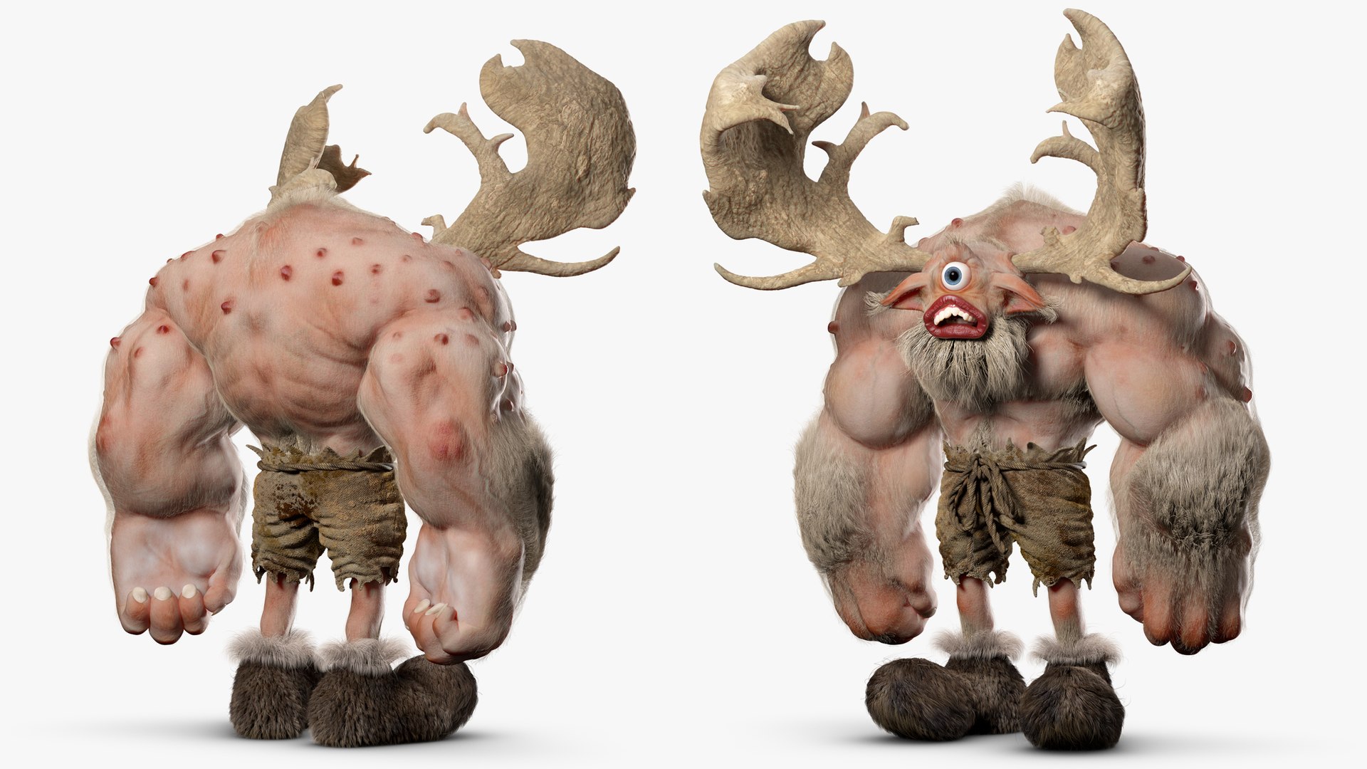 Cyclops Troll 3D - TurboSquid 1975299
