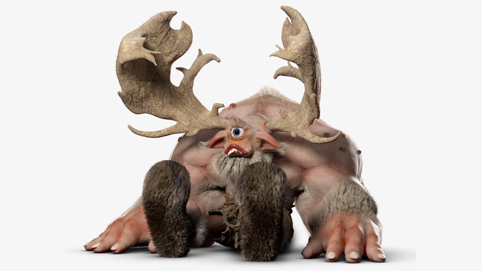 Cyclops Troll 3D - TurboSquid 1975299