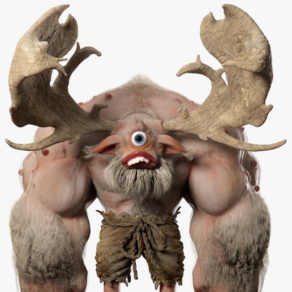 Cyclops Troll 3D - TurboSquid 1975299