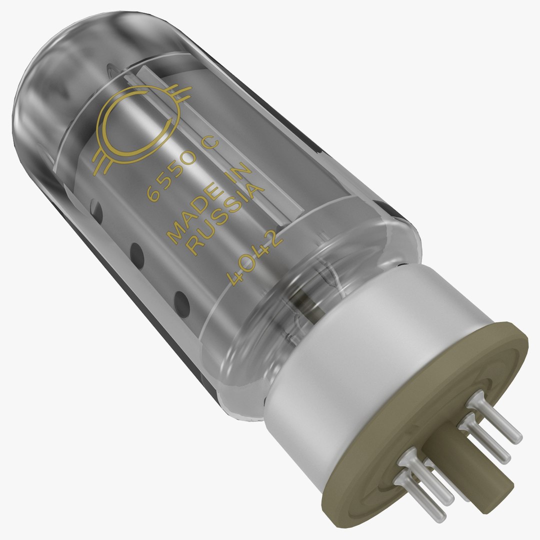 3d Vacuum Tube 6550c