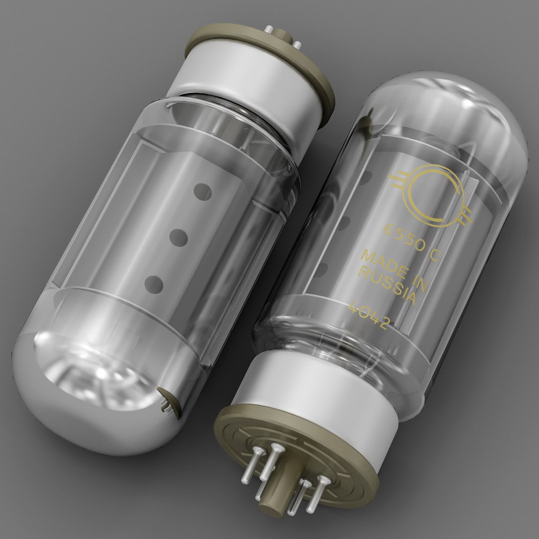 3d Vacuum Tube 6550c