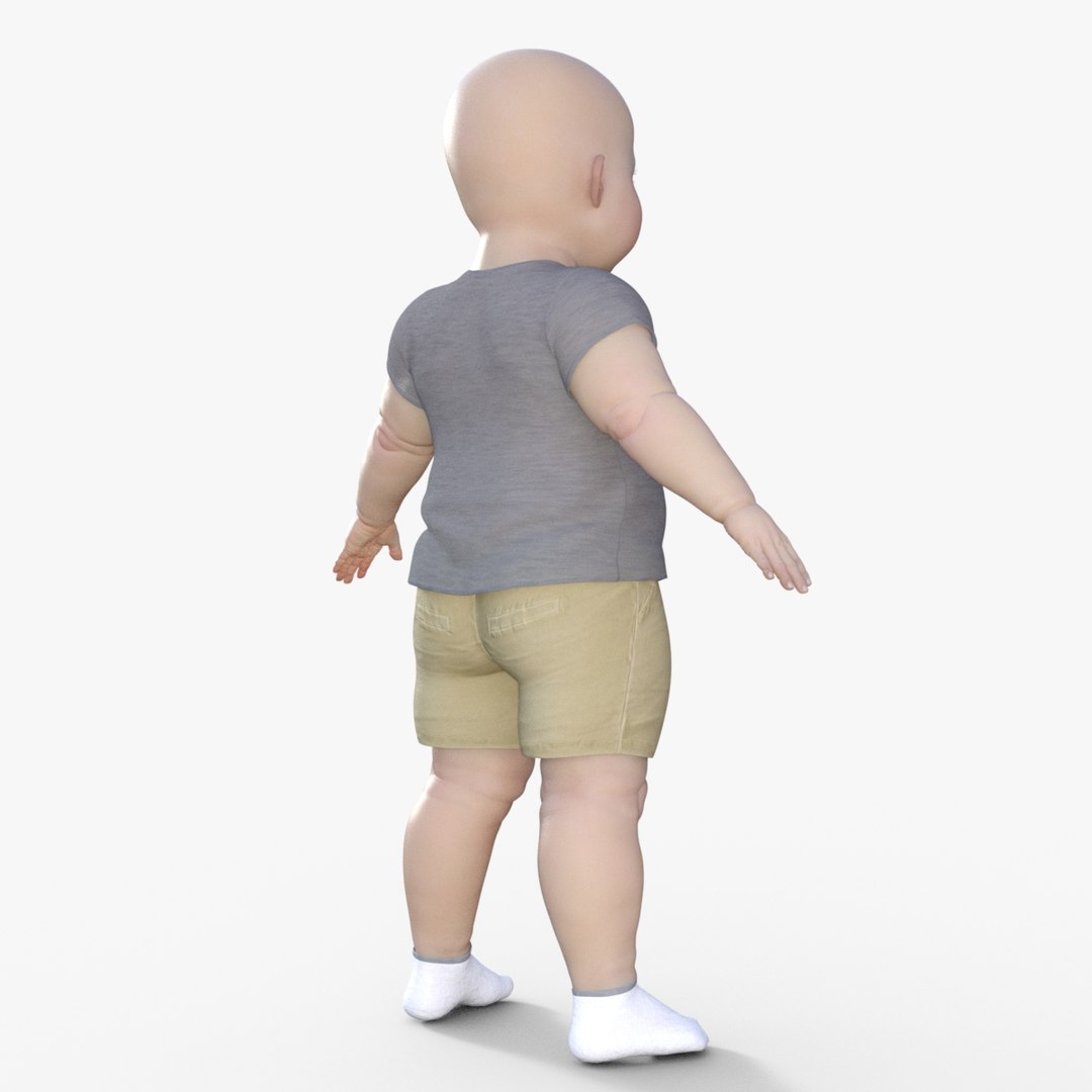 Toon Baby 3D - TurboSquid 2157167