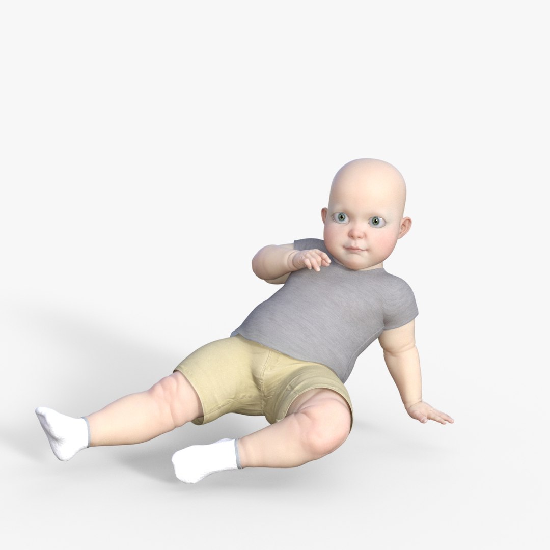 Toon Baby 3D - TurboSquid 2157167