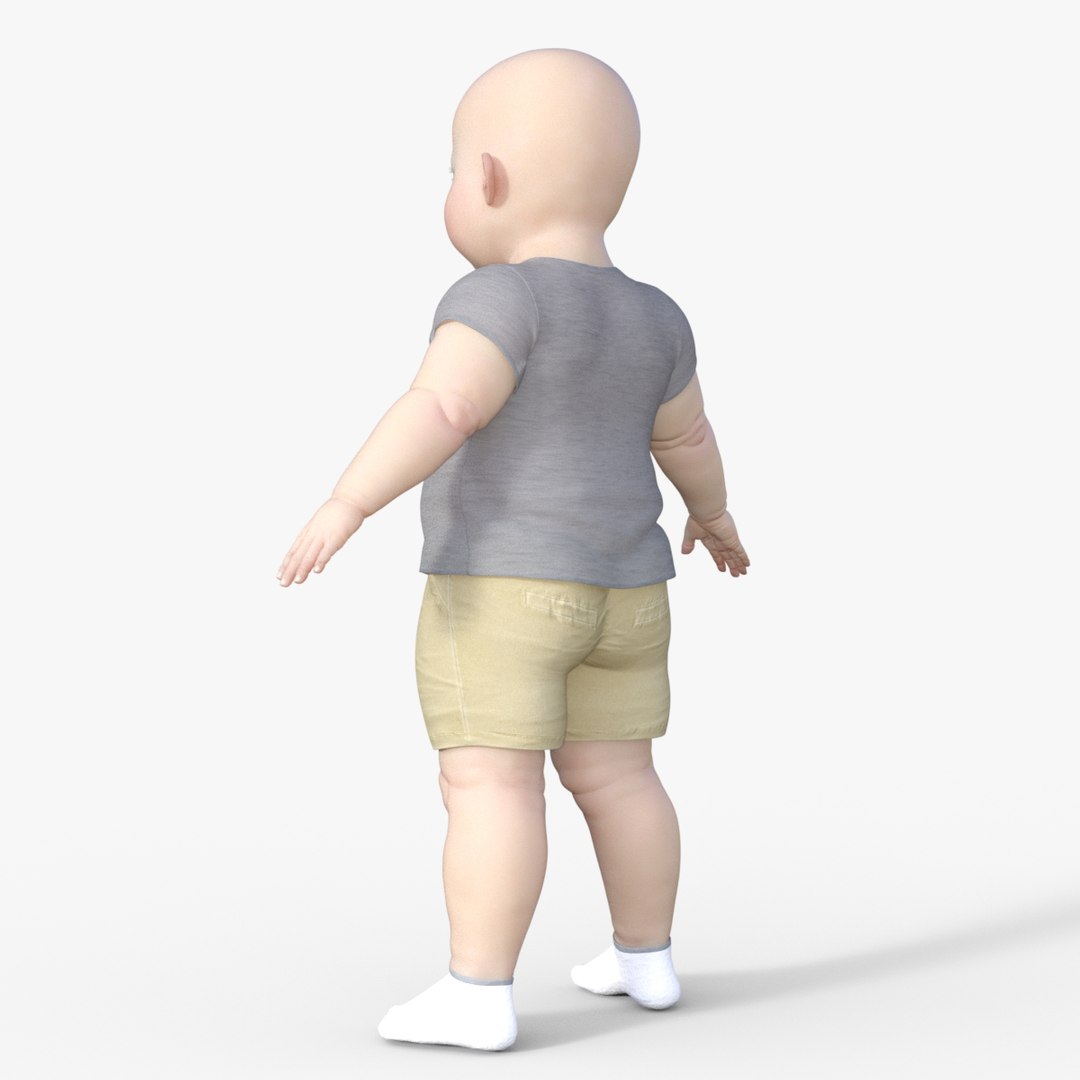 Toon Baby 3D - TurboSquid 2157167
