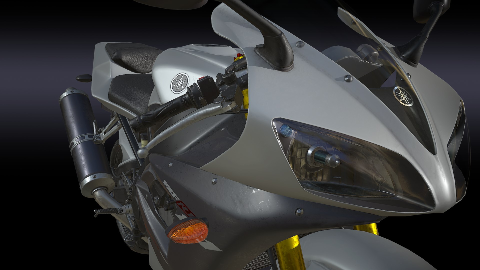 3D Model Low-poly Yamaha Yzf-r1 - TurboSquid 1206708