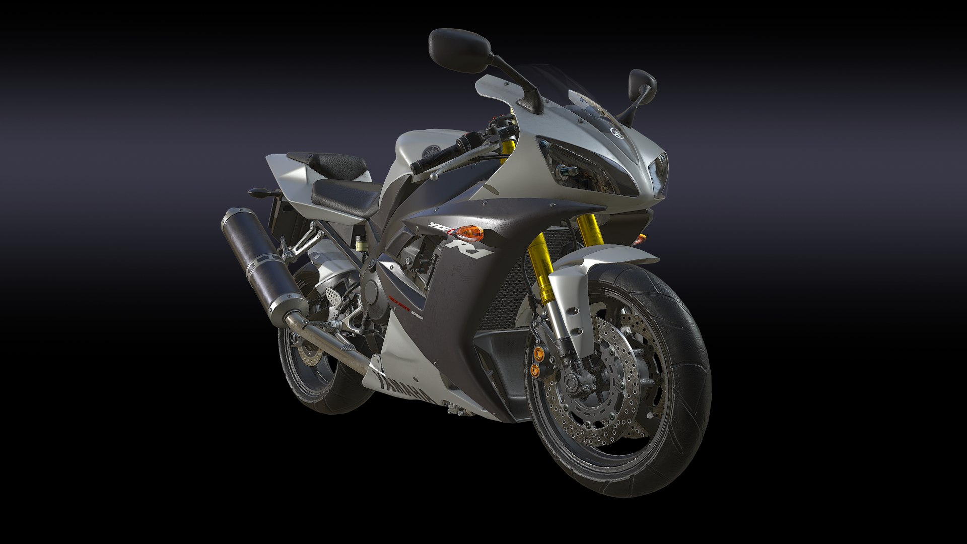 3D Model Low-poly Yamaha Yzf-r1 - TurboSquid 1206708
