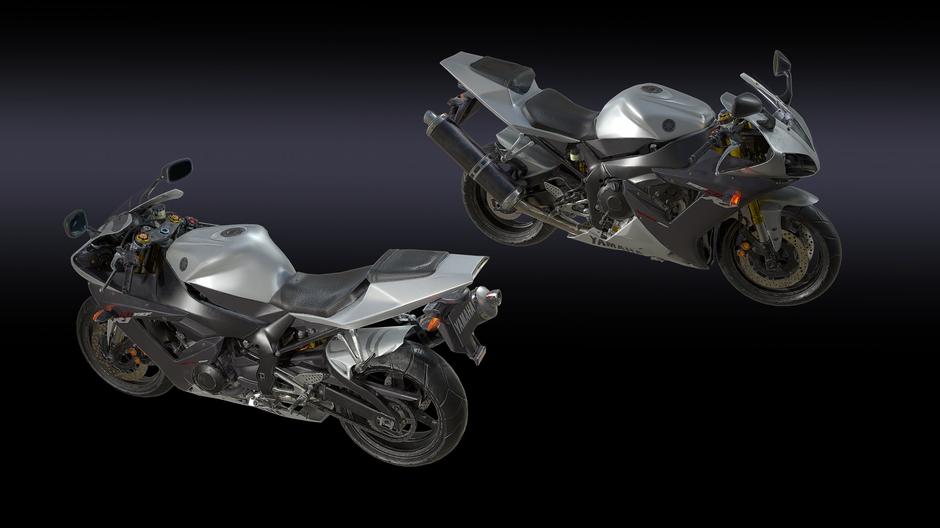 3D Model Low-poly Yamaha Yzf-r1 - TurboSquid 1206708