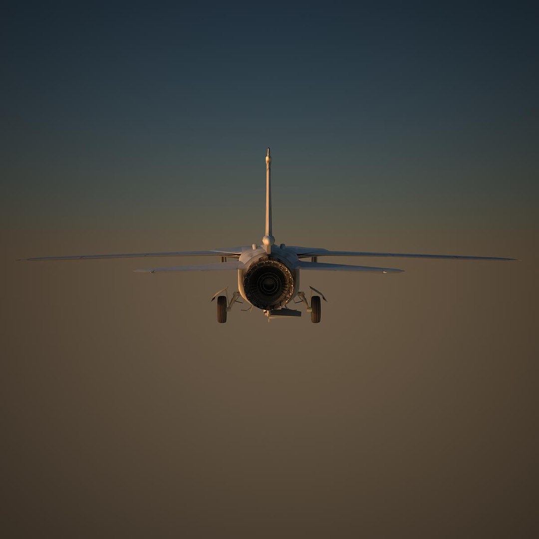 3D Mikoyan Zim Fighter Model - TurboSquid 1213232