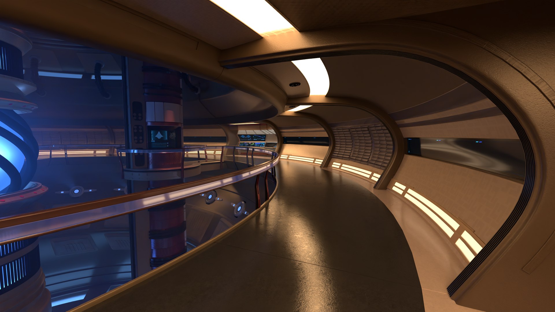 Spaceship Engineering 3D Model - TurboSquid 2390391