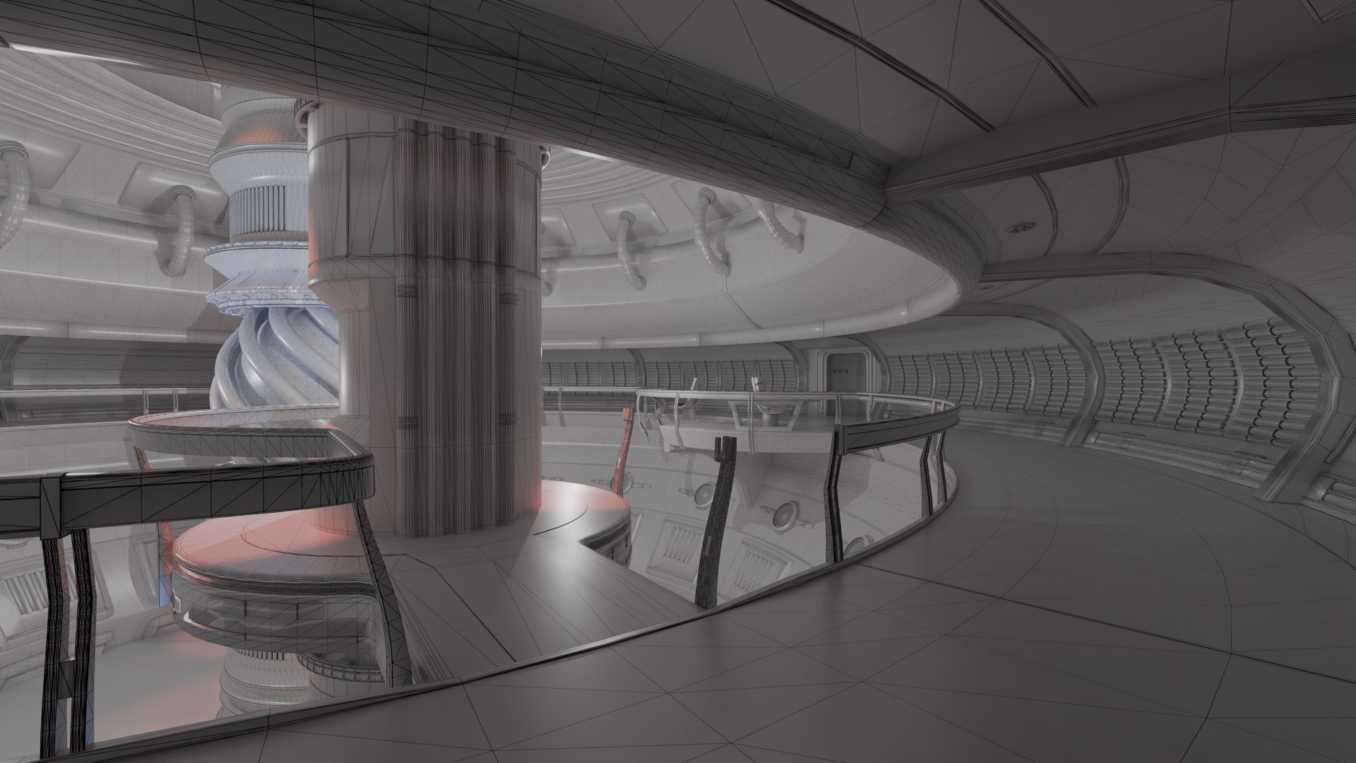 Spaceship Engineering 3D Model - TurboSquid 2390391