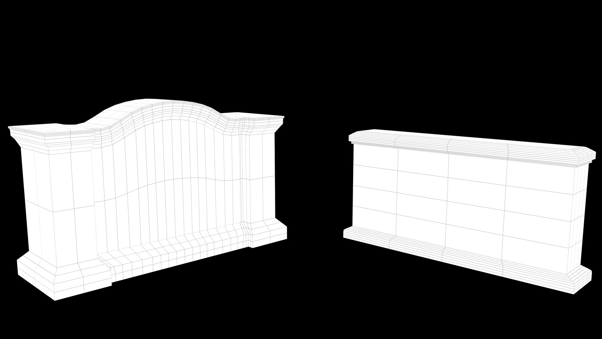 Exterior City Prop Collection - FPS Cover Props 3D - TurboSquid 2066180