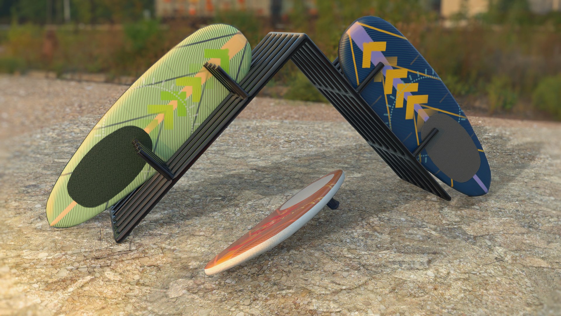 Exterior City Prop Collection - FPS Cover Props 3D - TurboSquid 2066180