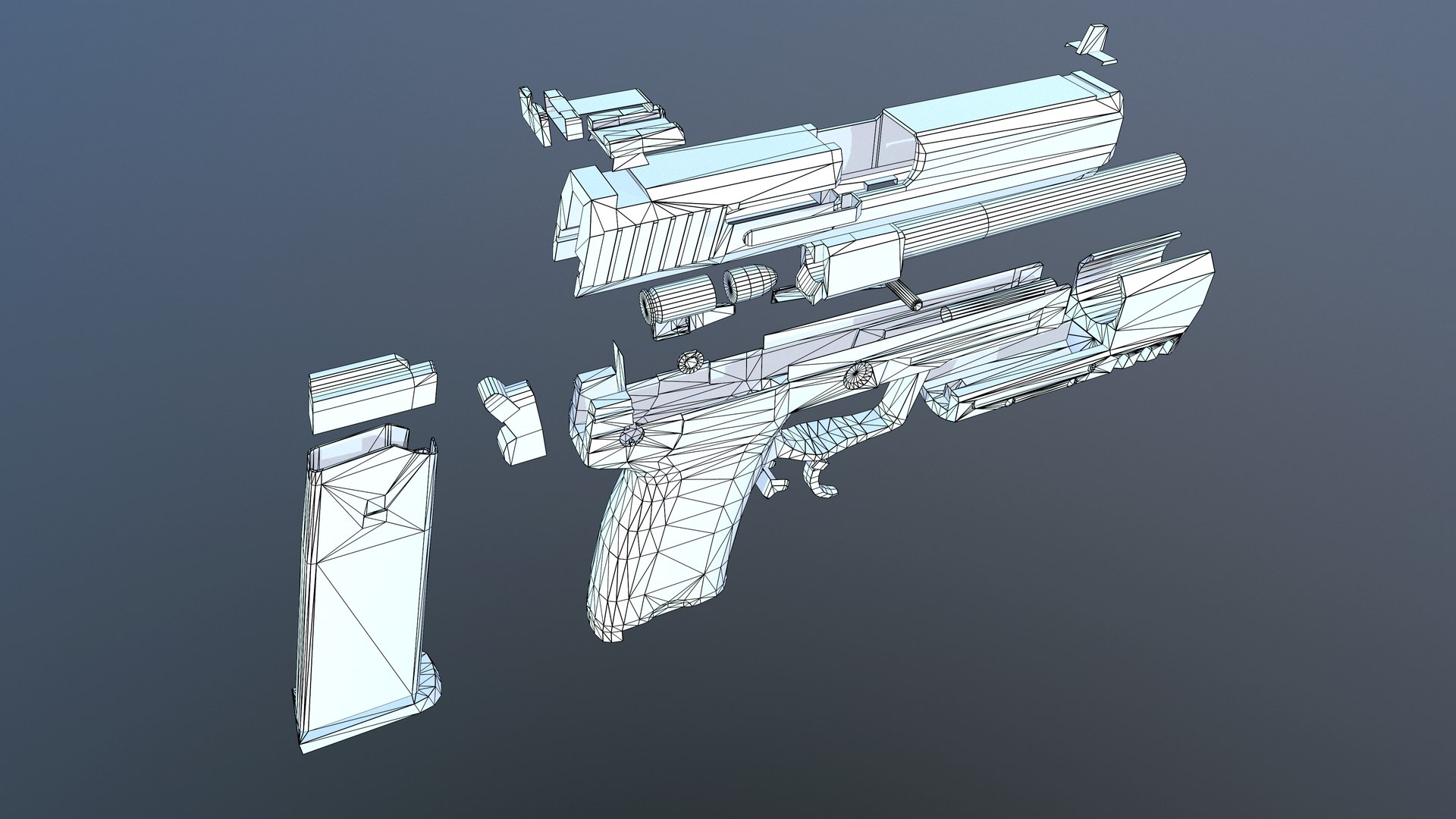 3D H K Usp Match - TurboSquid 1299342