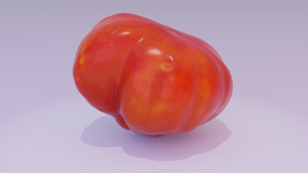 Tomato 04 high-poly 3D model 3D model - TurboSquid 1977630