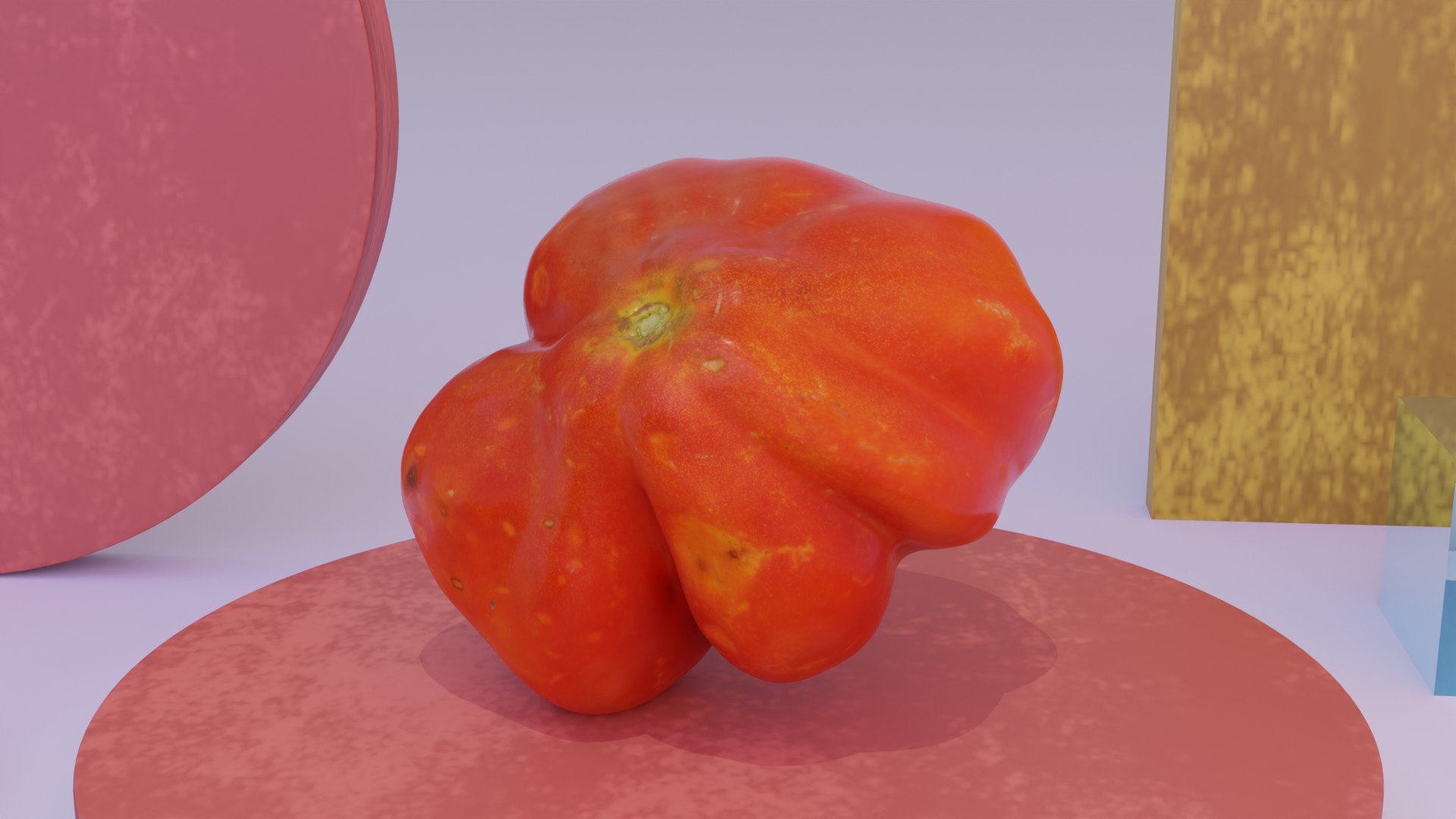 Tomato 04 High-poly 3D Model 3D Model - TurboSquid 1977630