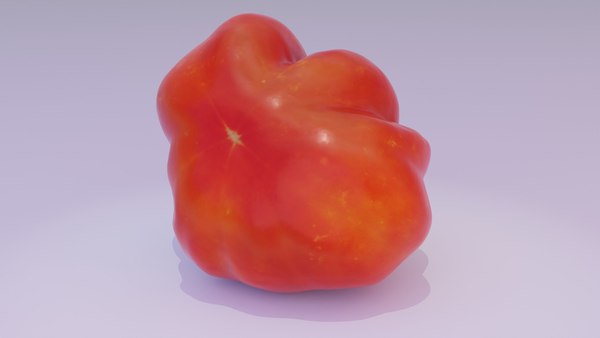 Tomato 04 high-poly 3D model 3D model - TurboSquid 1977630