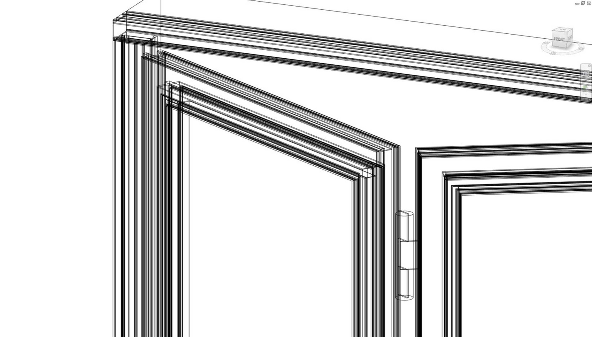 Folding Door Revit Parametric Model - TurboSquid 2260534