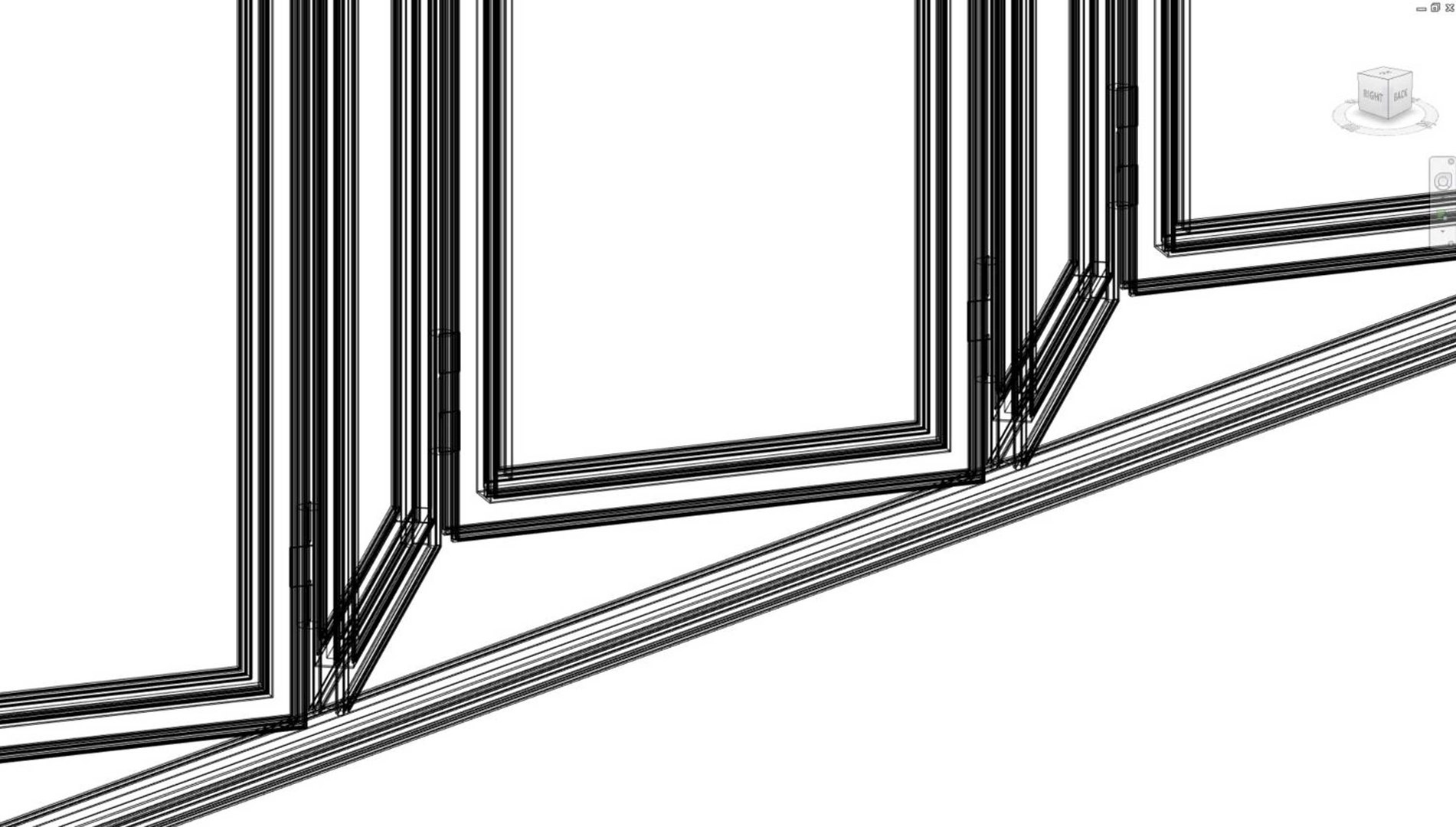 Folding Door Revit Parametric Model - TurboSquid 2260534