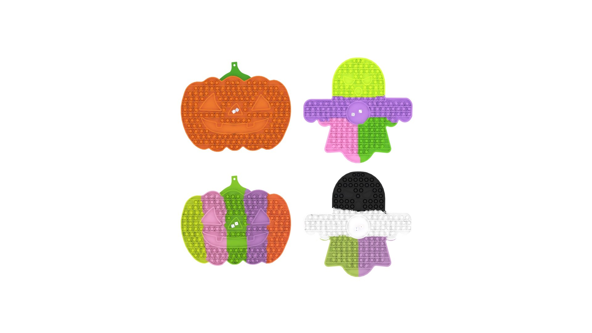 3D Halloween Board Game Pop It Fidget Toys Set - TurboSquid 1803545