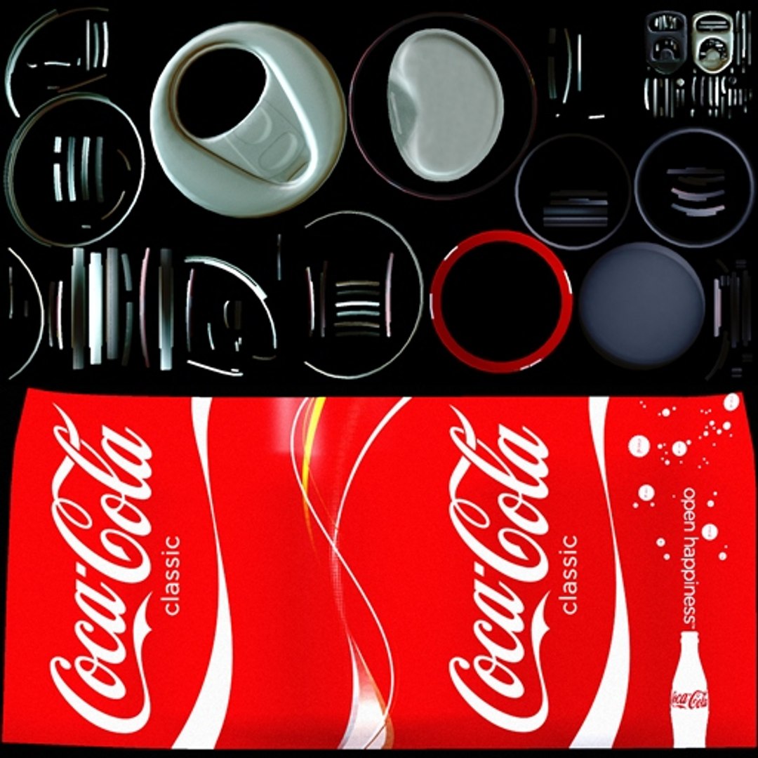 3d Coca Cola Model