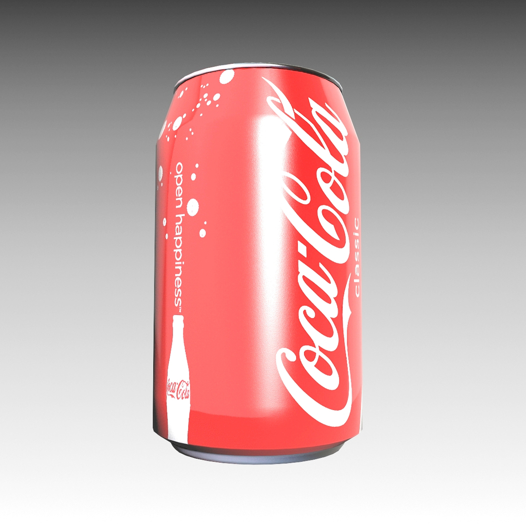 3d Coca Cola Model