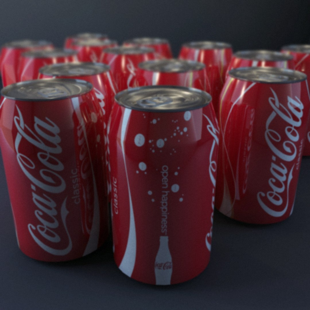 3d Coca Cola Model