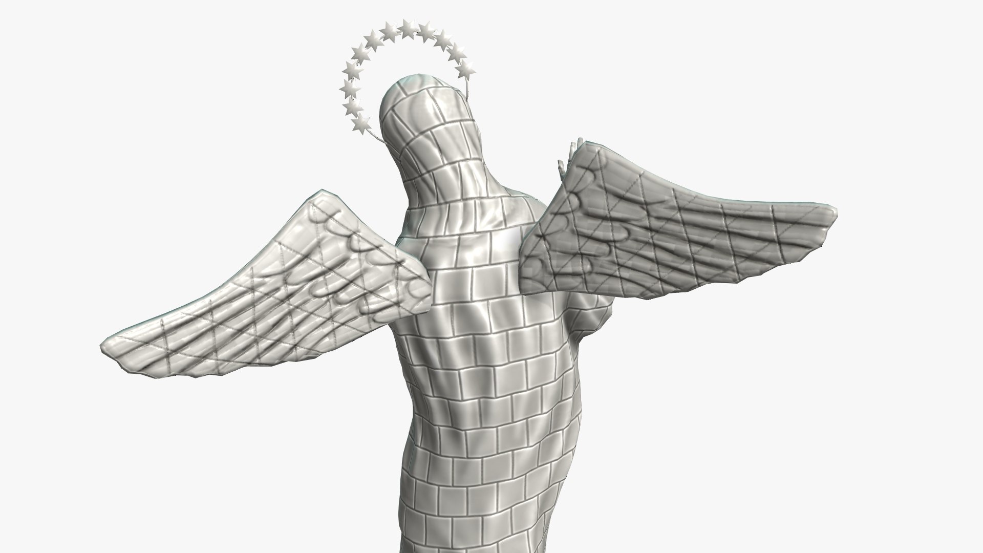 3D Virgen Panecillo Model - TurboSquid 2152922
