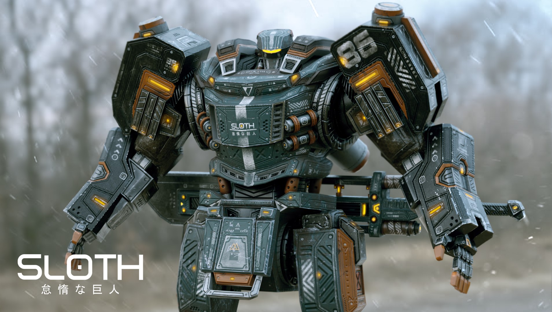 LOW POLY MECH - SLOTH - 7 DEADLY SINS MECHA SERIES Model - TurboSquid ...