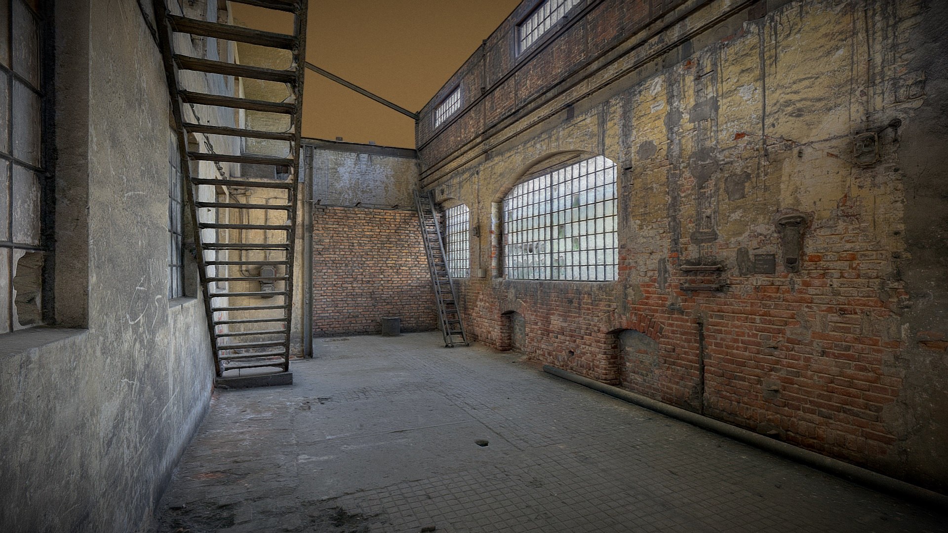 3D Alley Dead End - TurboSquid 2381722