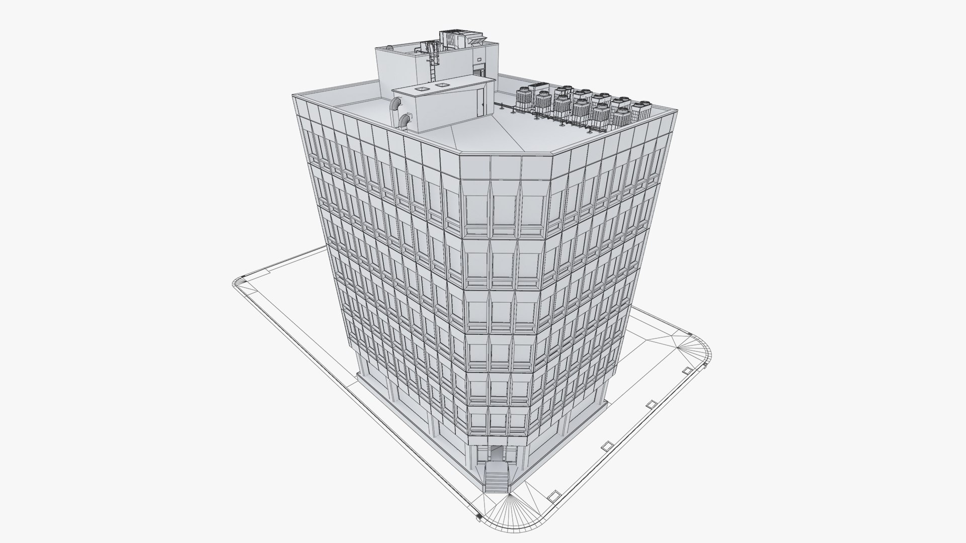 Modular City - Building AS52 3D Model - TurboSquid 2072459