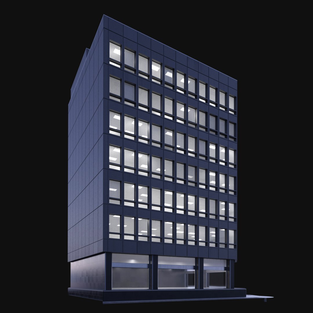 Modular City - Building AS52 3D Model - TurboSquid 2072459