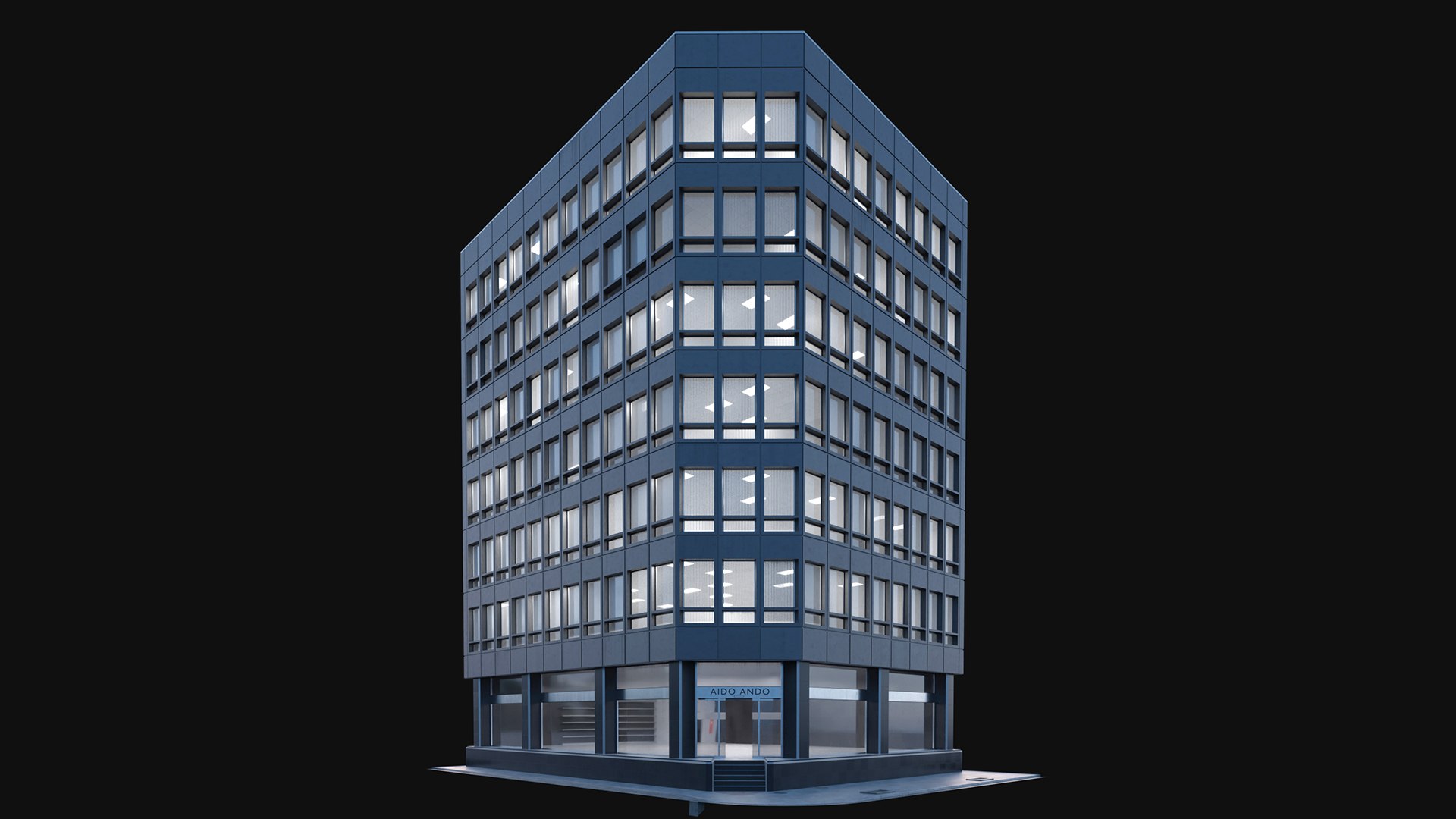Modular City - Building AS52 3D Model - TurboSquid 2072459