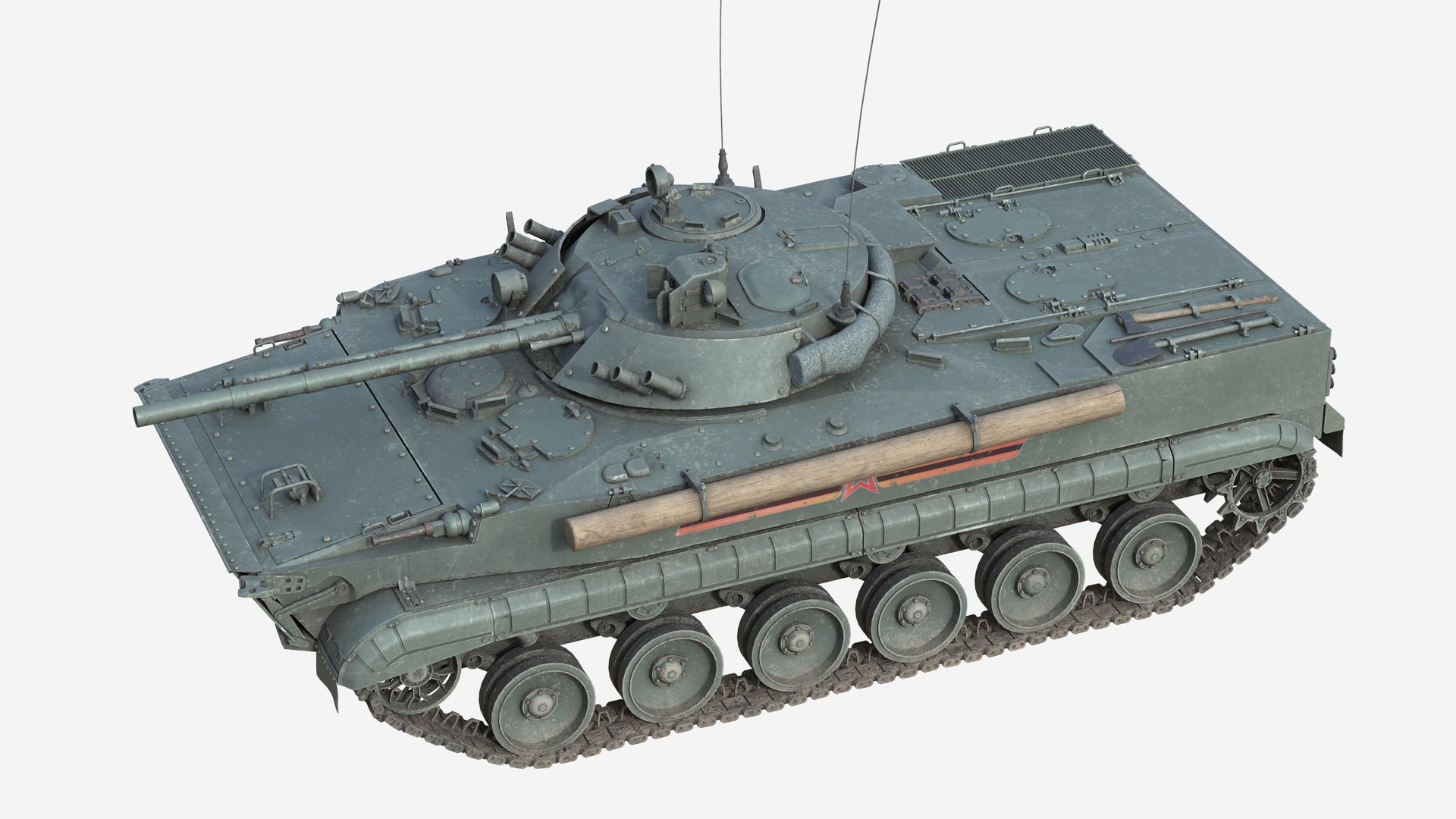 3D BMP 3 Tank Infantry Fighting Vehicle - TurboSquid 2268562