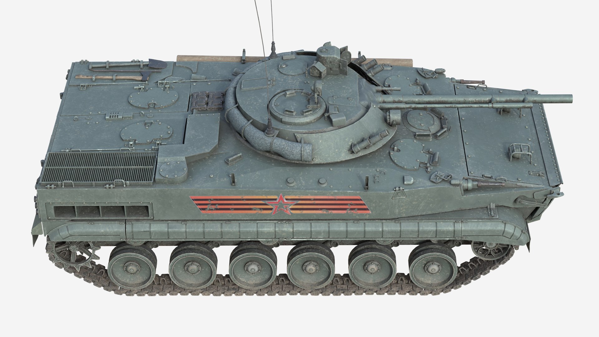 3D BMP 3 Tank Infantry Fighting Vehicle - TurboSquid 2268562