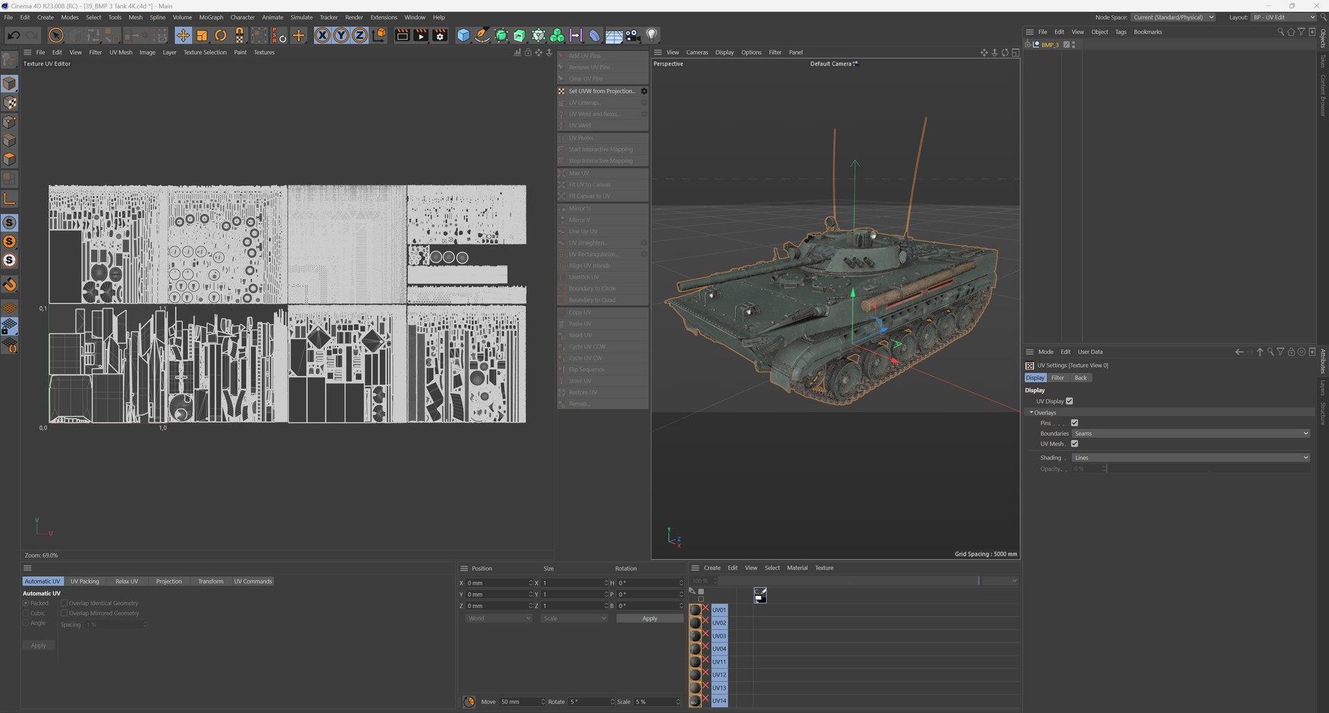 3D BMP 3 Tank Infantry Fighting Vehicle - TurboSquid 2268562