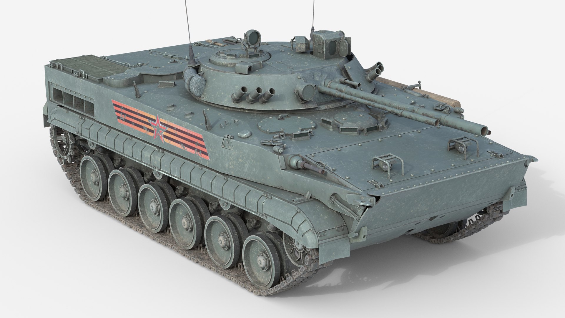 3D BMP 3 Tank Infantry Fighting Vehicle - TurboSquid 2268562
