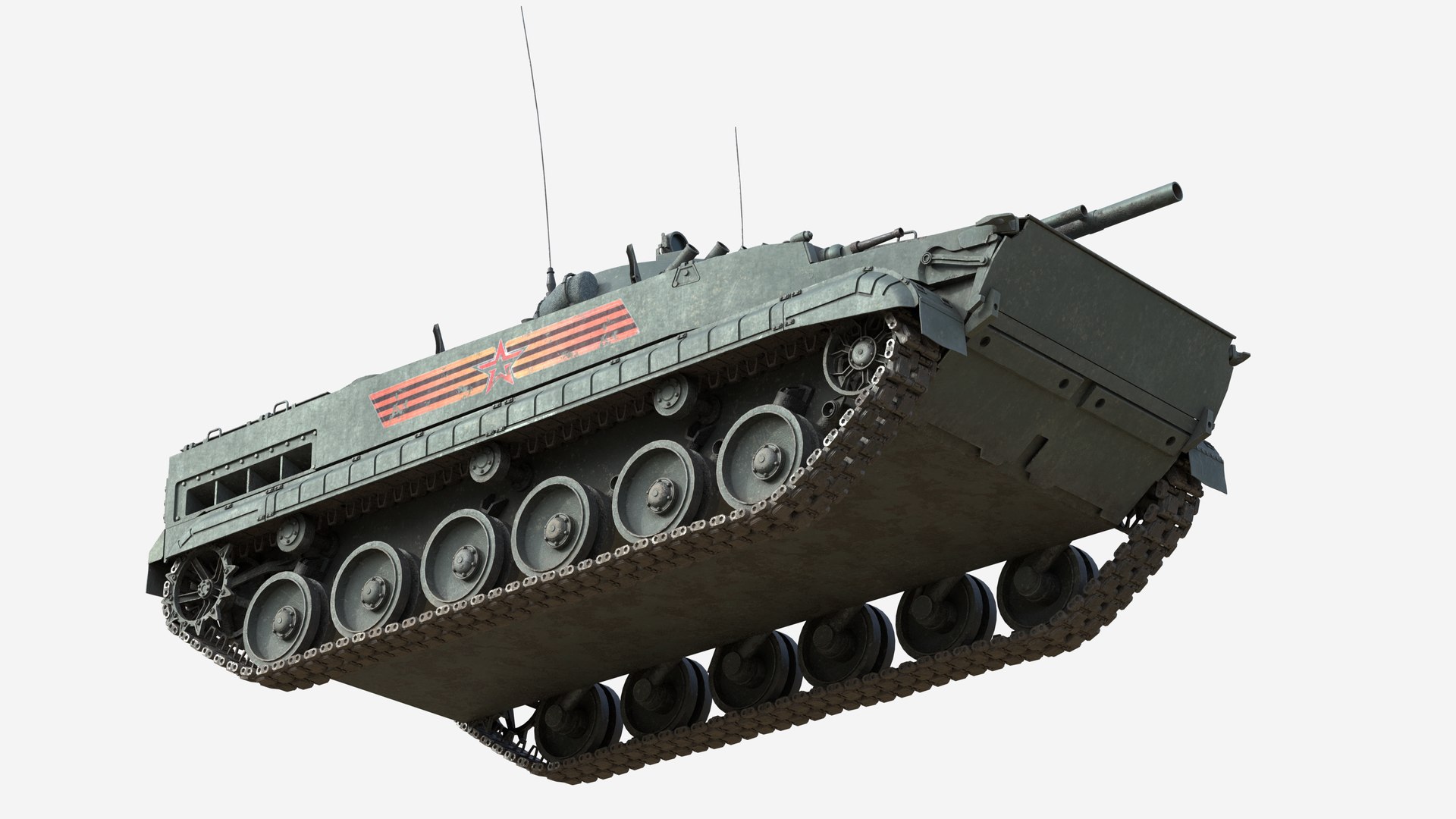 3D BMP 3 Tank Infantry Fighting Vehicle - TurboSquid 2268562