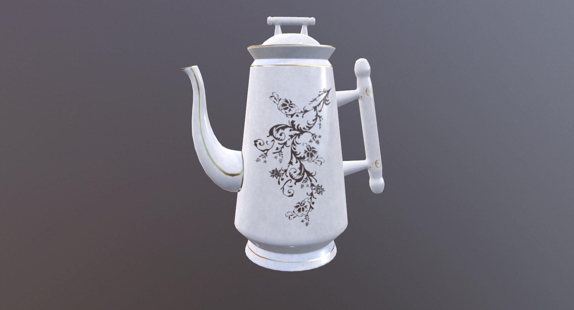 Teapot Ready Model - TurboSquid 1598590