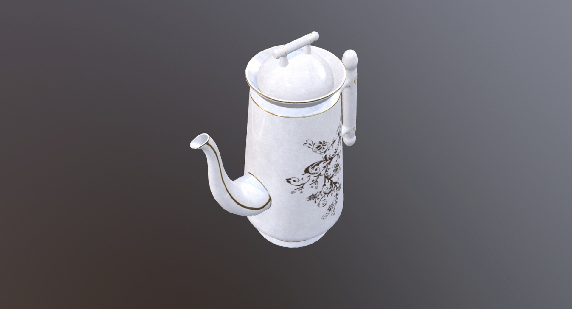 Teapot Ready Model - TurboSquid 1598590