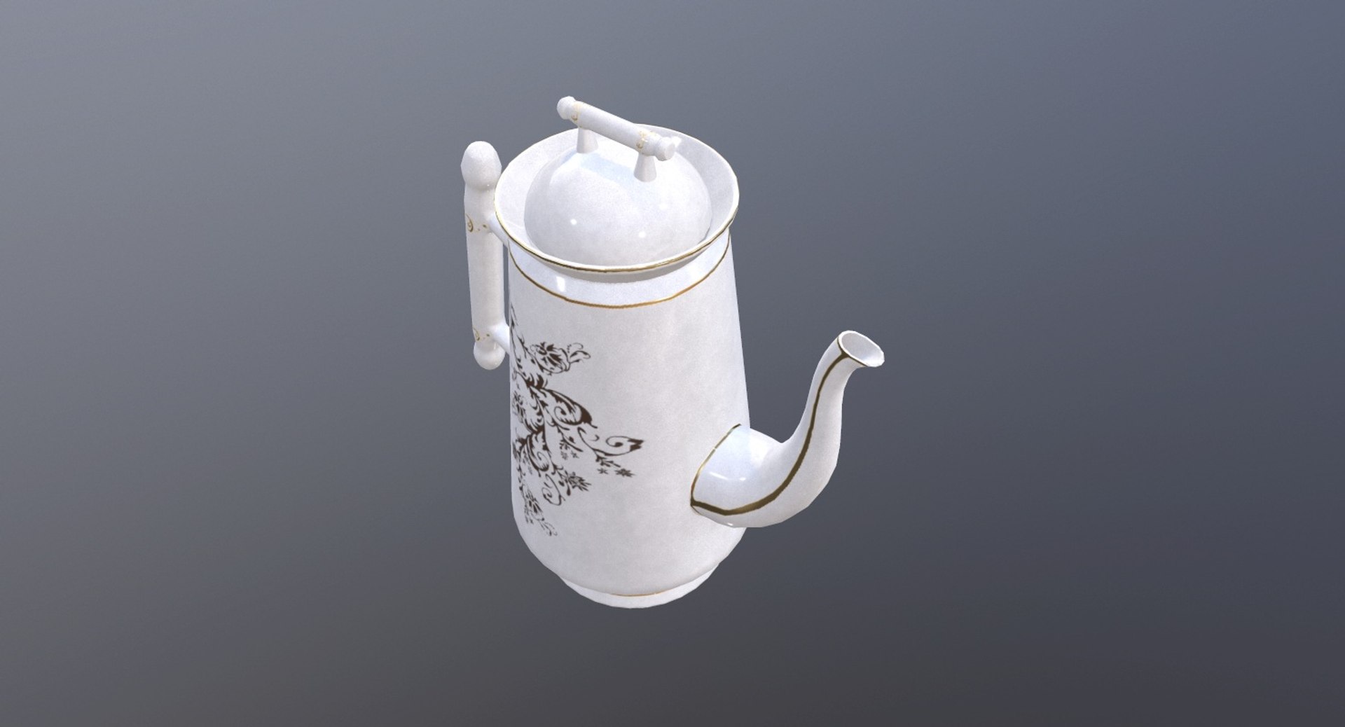 Teapot Ready Model - TurboSquid 1598590