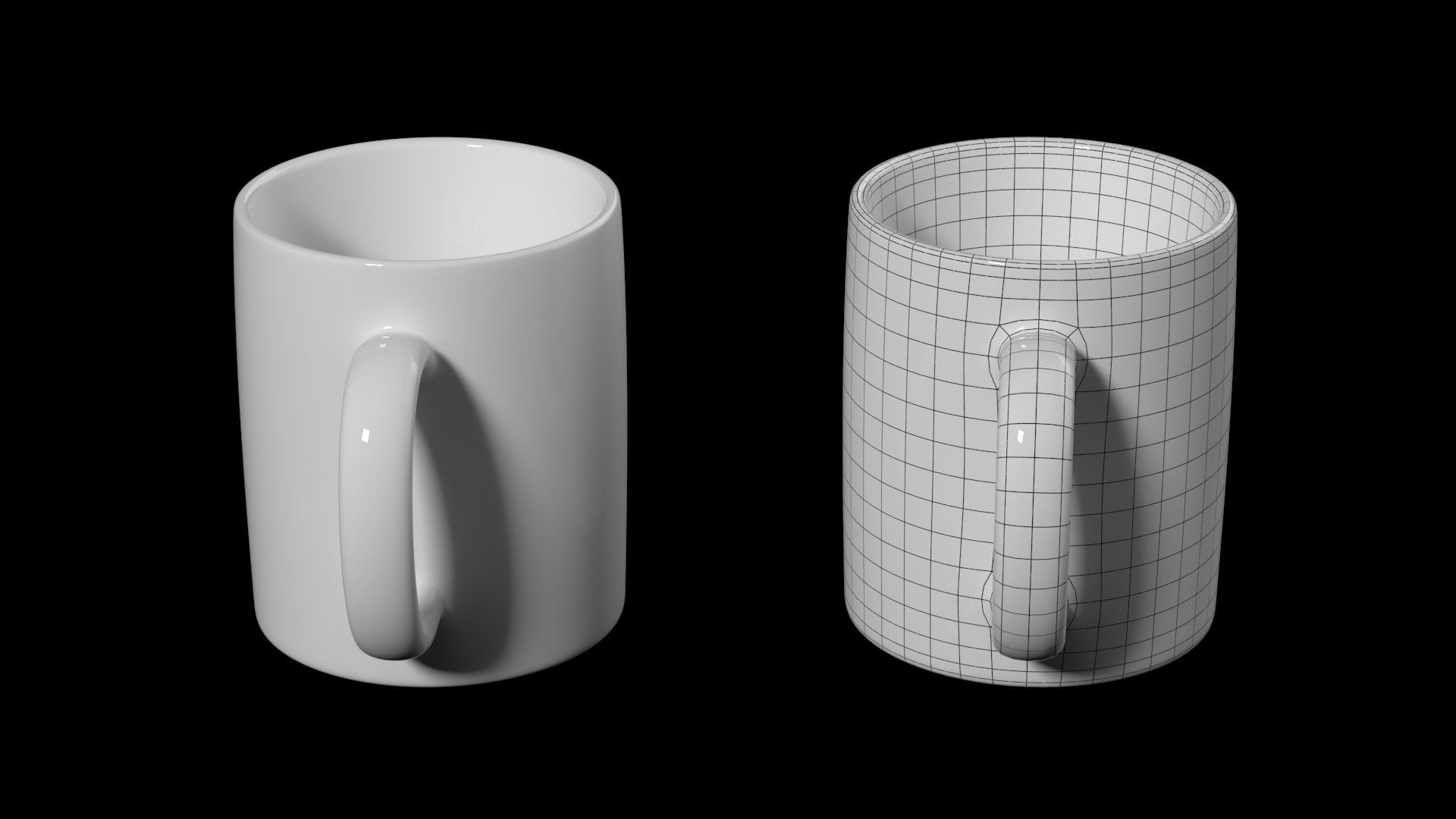 Coffee And Tea Ceramic Mug Model - TurboSquid 2168595