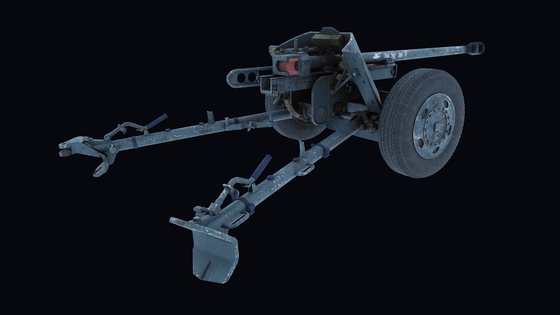 Pak 38 German Cannon 3D Model - TurboSquid 1794219